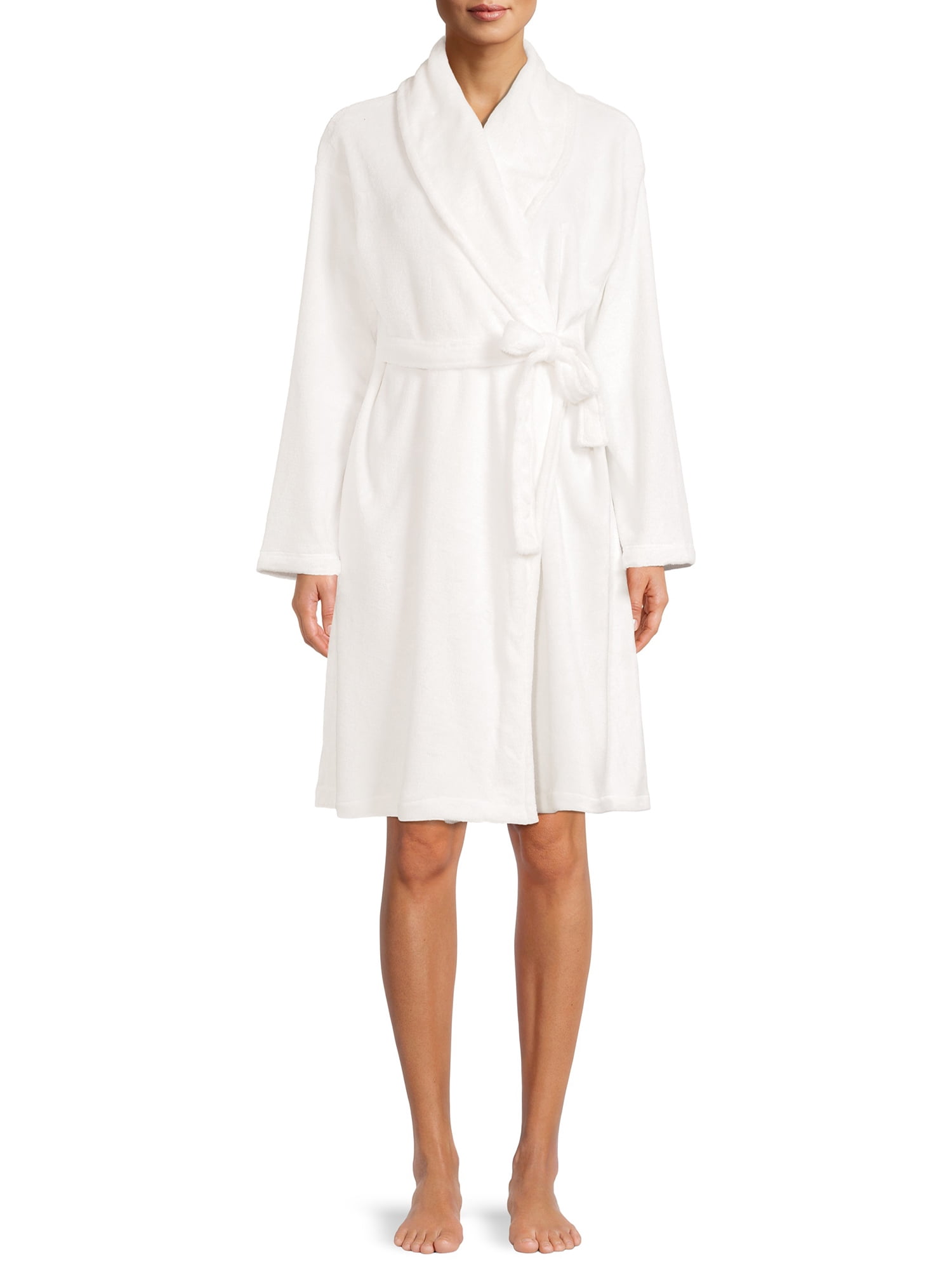 Secret Treasures Women's Solid Polyester Super Soft Robe (Maternity) 1 ...