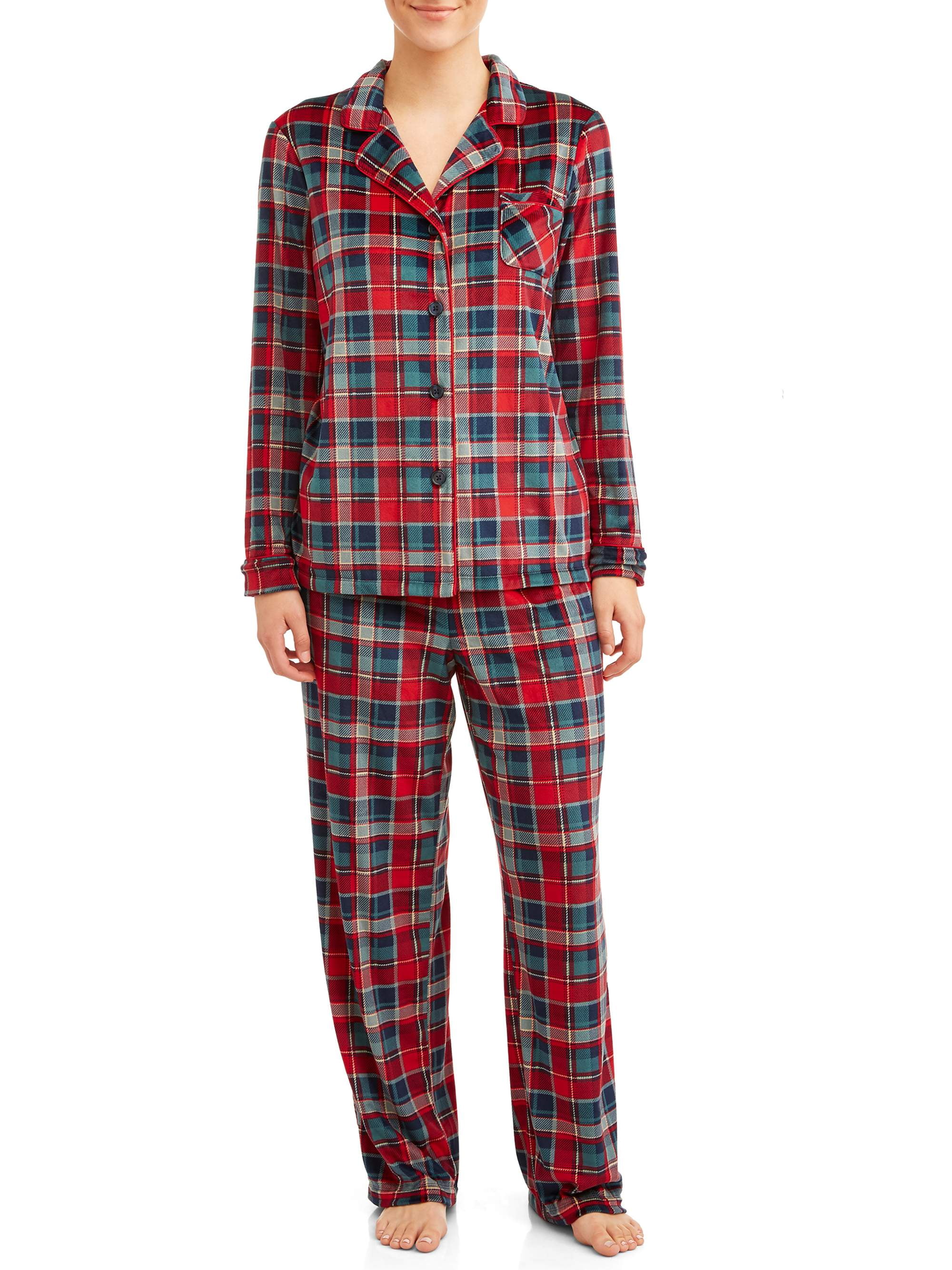 Secret Treasures Women's and Women's Plus 2-Piece Traditional Long ...