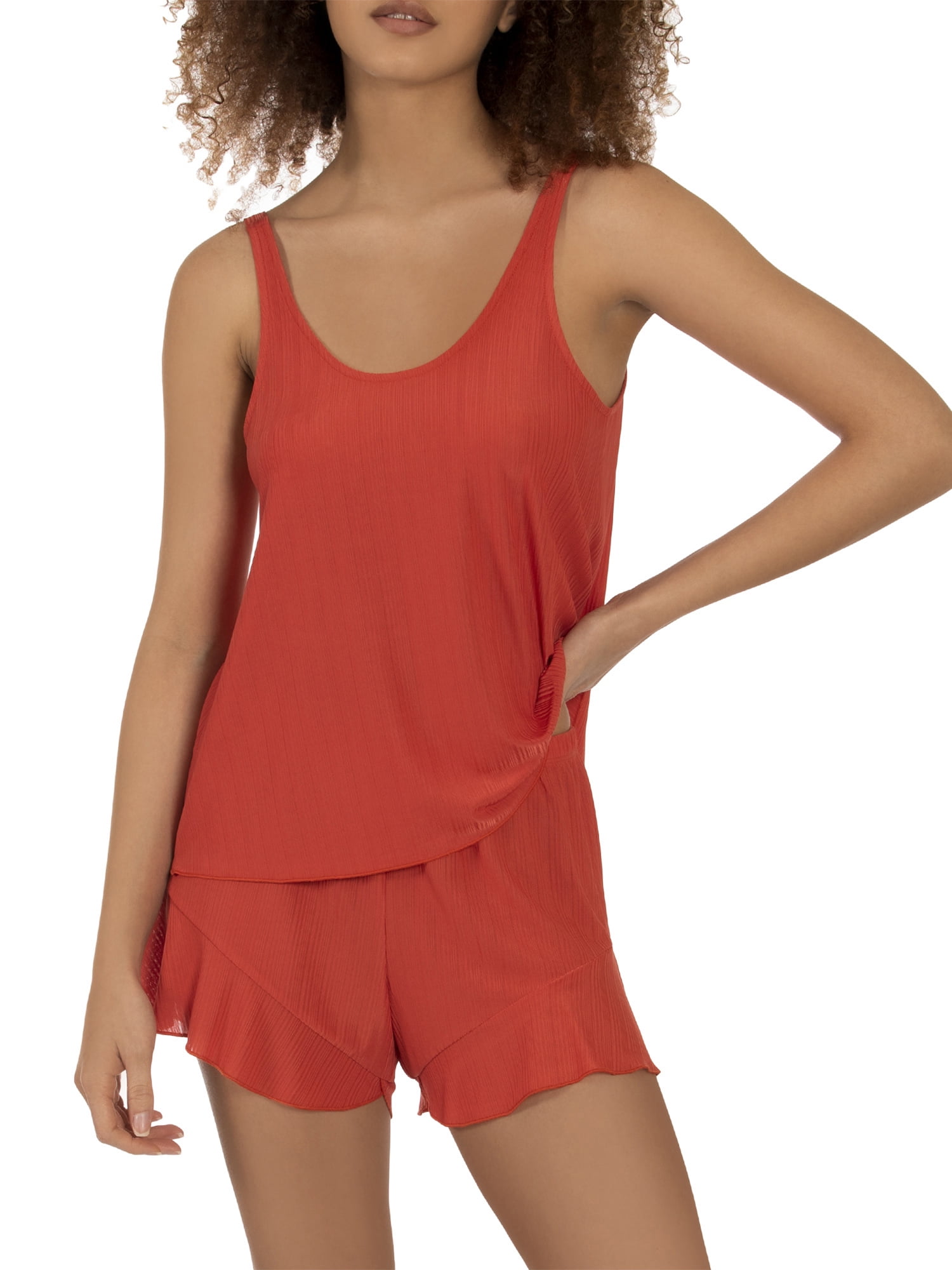 Secret Treasures Women's and Women's Plus Knit Cami Sleep Set - Walmart.com