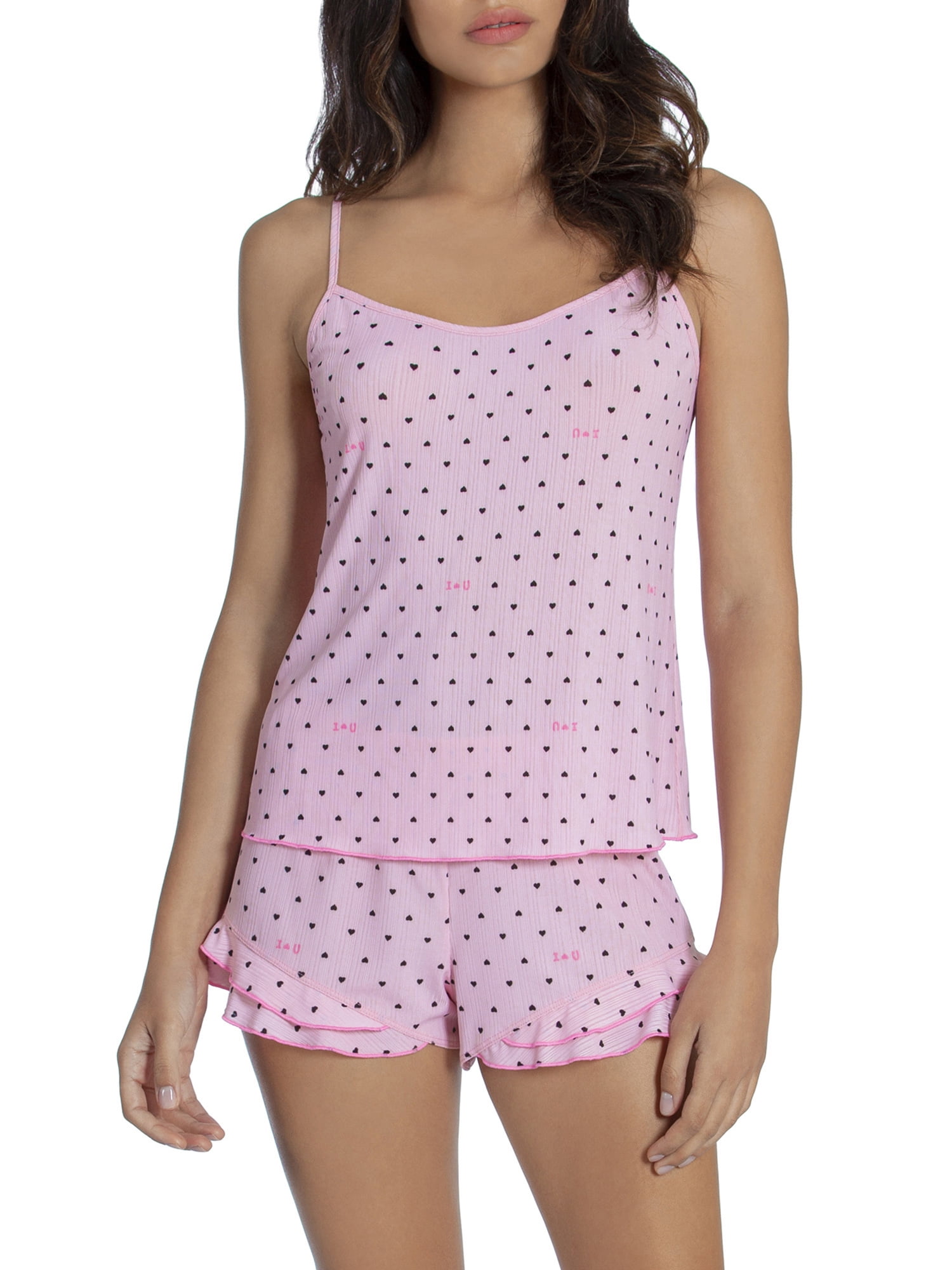 Secret Treasures Women's and Women's Plus Knit Cami Sleep Set - Walmart.com
