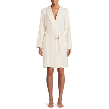 Secret Treasures Women’s and Women’s Plus Super Faux Mink Robe ...