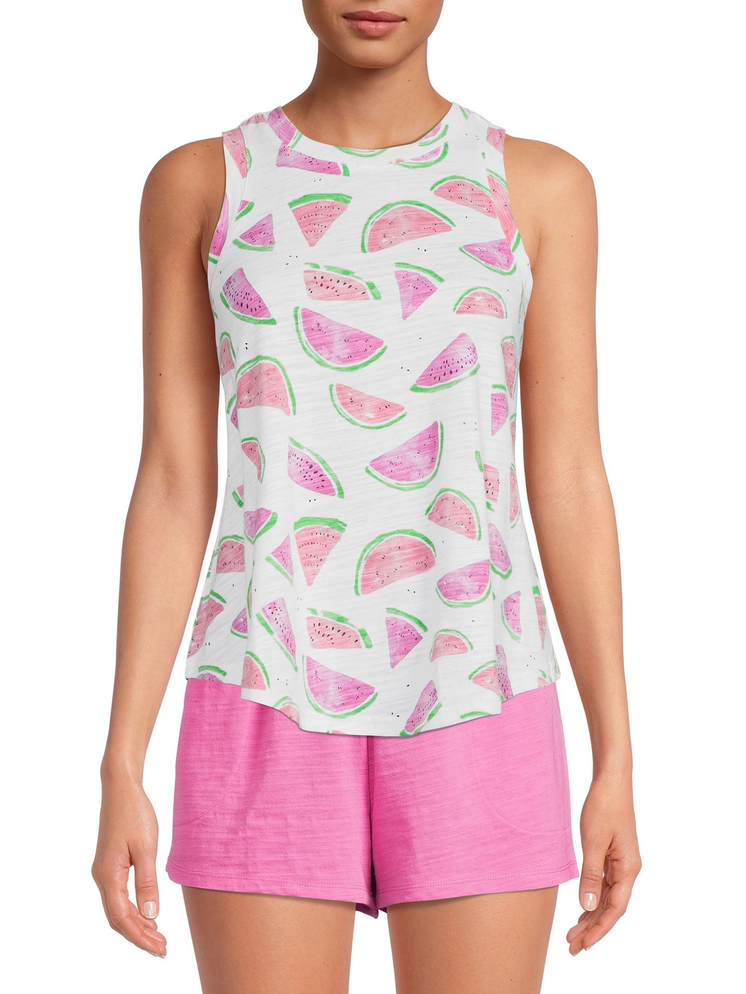 Secret Treasures Women's and Women's Plus Size Sleep Tank Top - Walmart.com