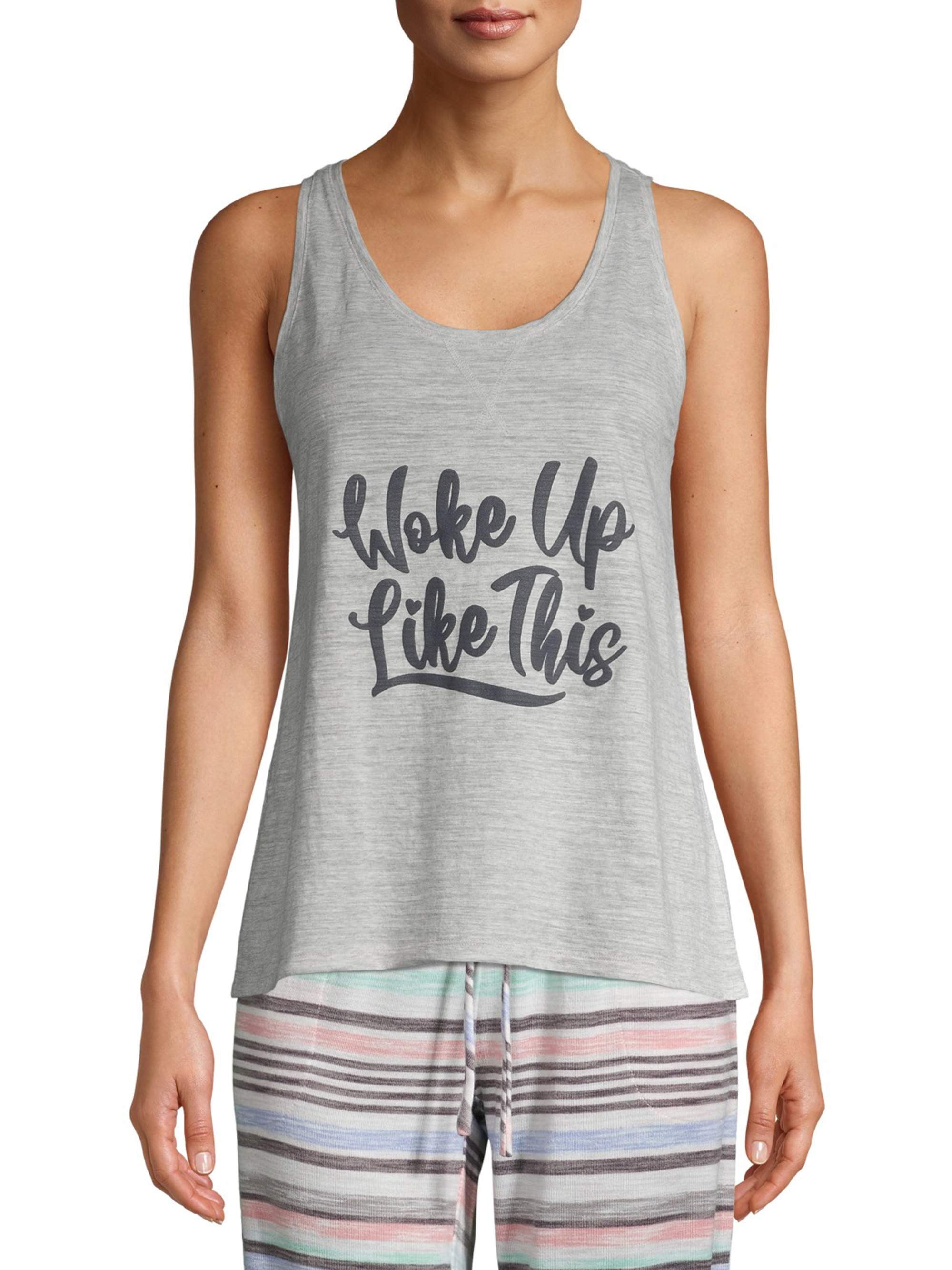 Secret Treasures Women's and Women's Plus Sleep Tank Top - Walmart.com