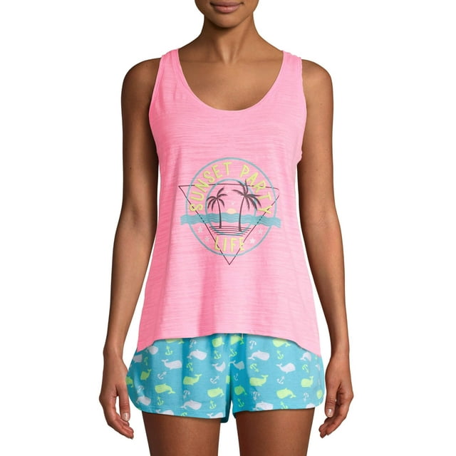 Secret Treasures Women's and Women's Plus Sleep Tank Top - Walmart.com
