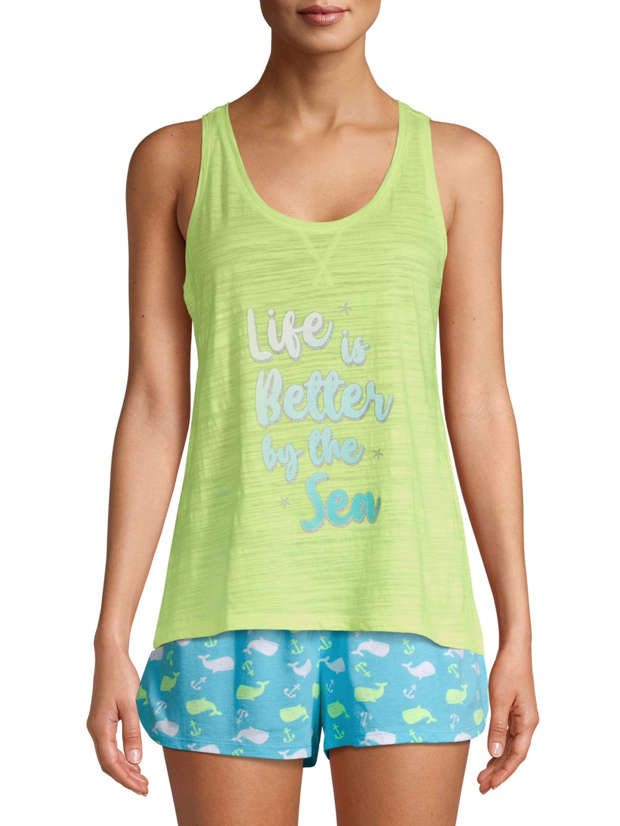 Secret Treasures Women's and Women's Plus Sleep Tank Top - Walmart.com