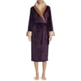 Secret Treasures Women’s and Women’s Plus Super Faux Mink Robe ...