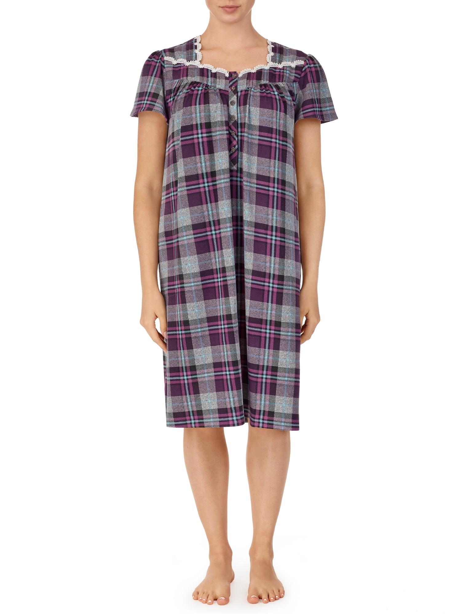 Secret Treasures Women's and Women's Plus Traditional Flutter Sleeve ...