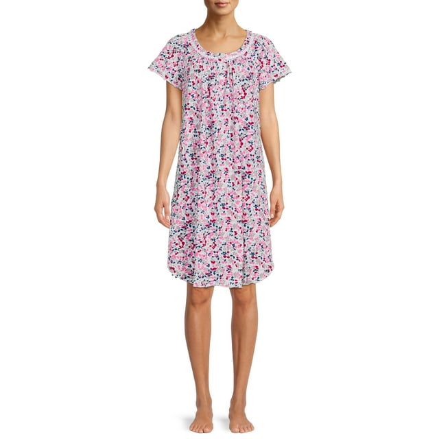 Secret Treasures Women's and Women's Plus Traditional Flutter Sleeve ...