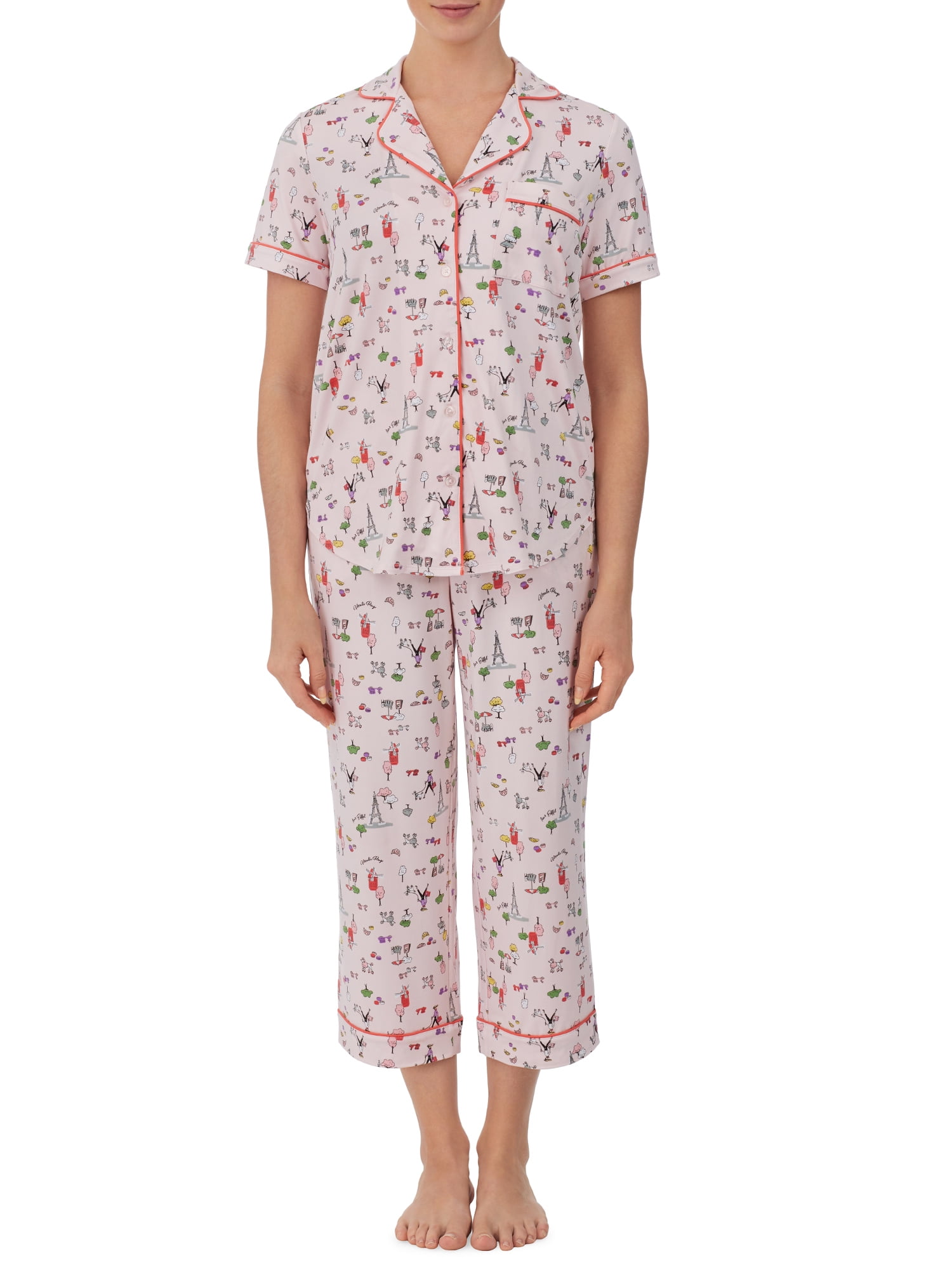 Secret Treasures Women's and Women's plus Traditional Short Sleeve ...