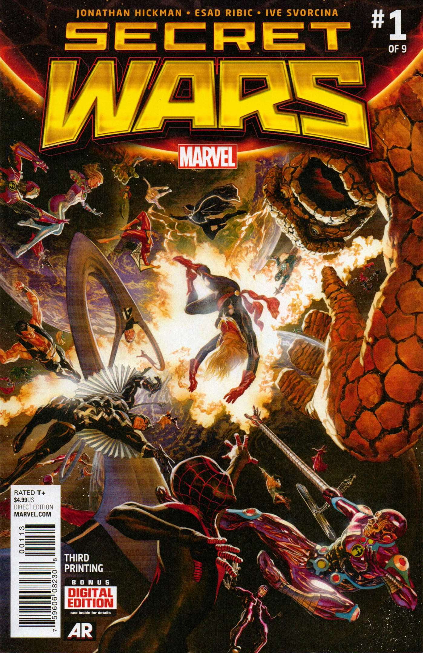 Secret Wars #1 (3rd) VF ; Marvel Comic Book - Walmart.com