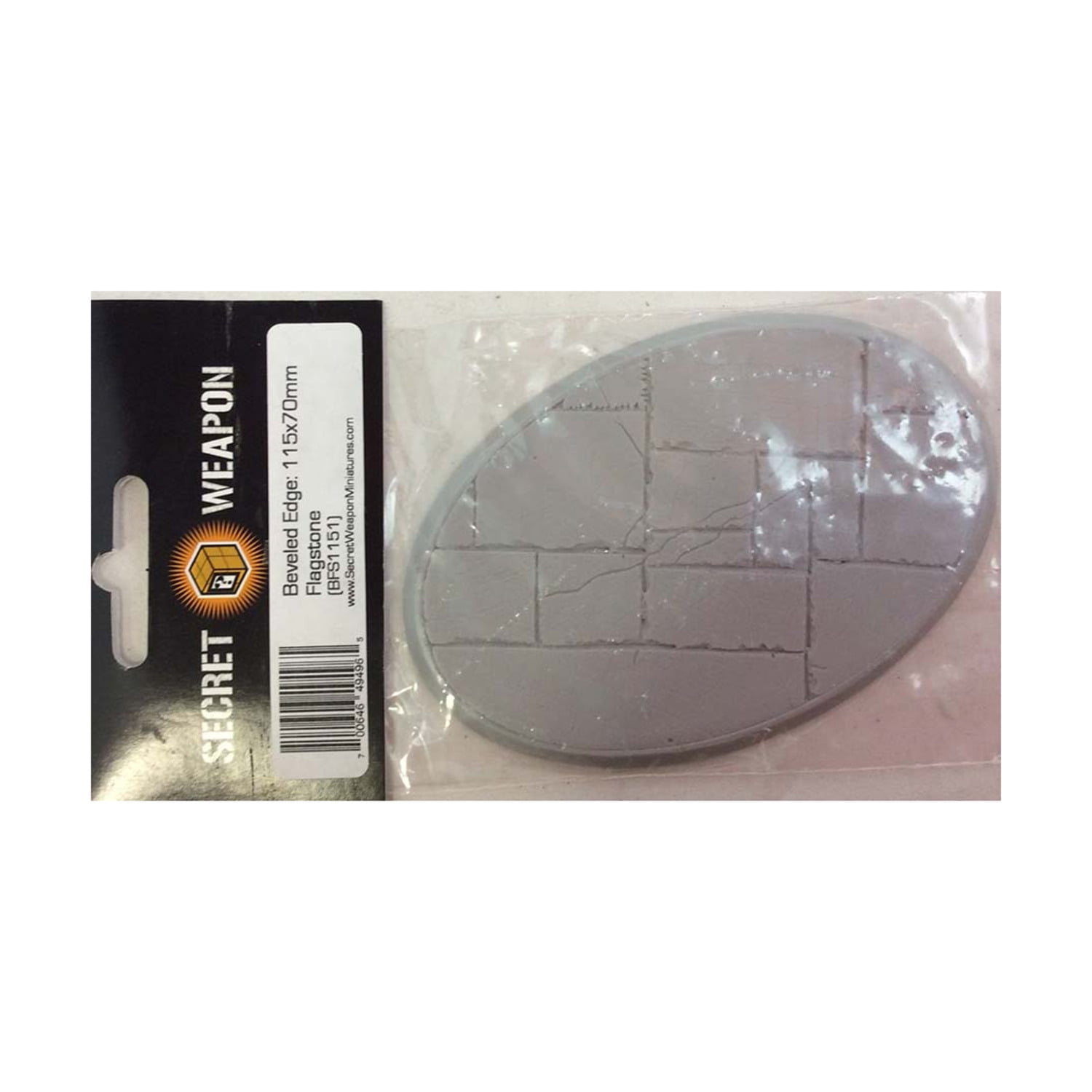 Secret Weapon Miniatures 150x70mm Beveled Base - Flagstone New ...