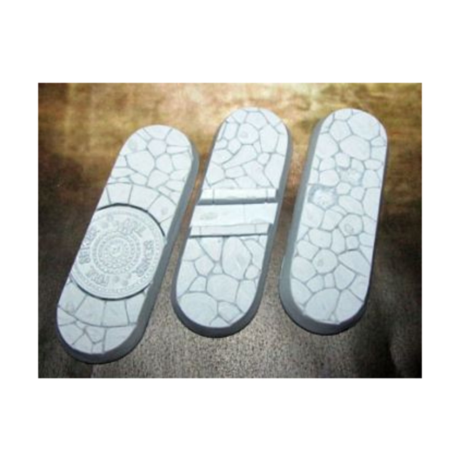 Secret Weapon Miniatures 25x70mm Beveled Bases - Town Square New ...