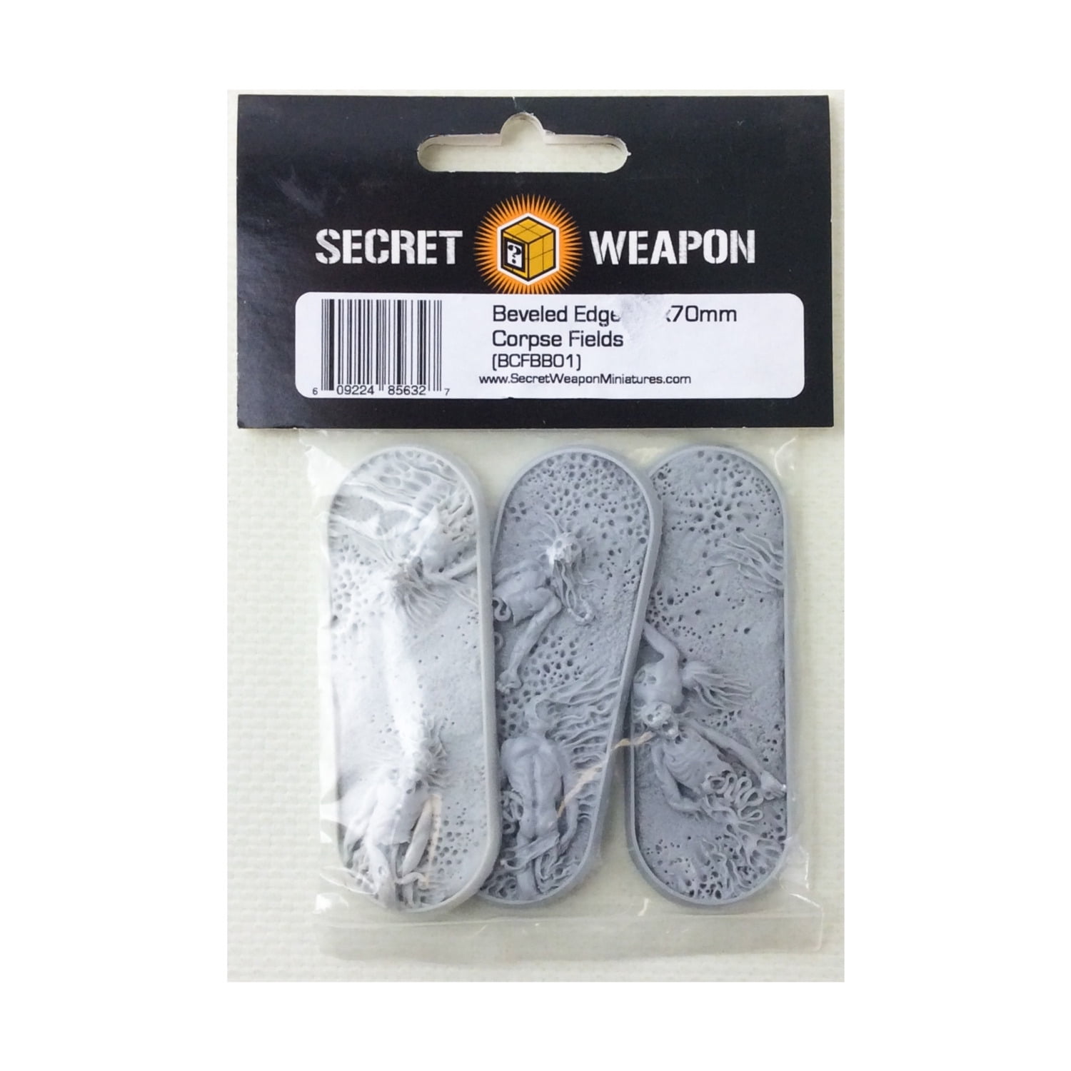 Secret Weapon Miniatures 25x70mm Bike/Cavalry Beveled Bases - Corpse ...