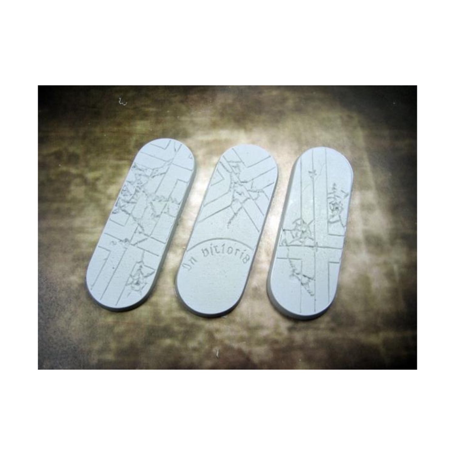 Secret Weapon Miniatures 25x70mm Bike/Cavalry Beveled Bases - Ruined ...