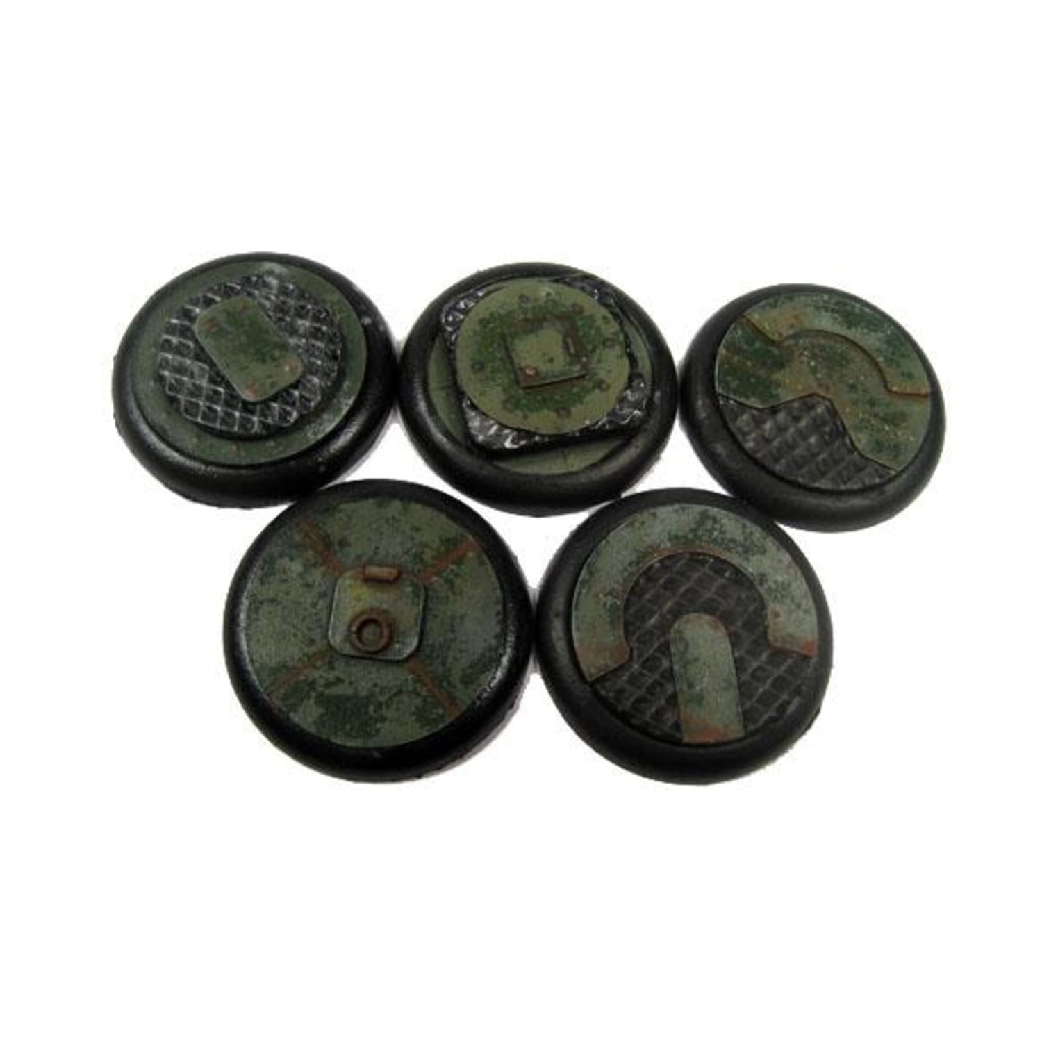 Secret Weapon Miniatures 40mm Round Lip Bases - Iron Deck New - Walmart.com