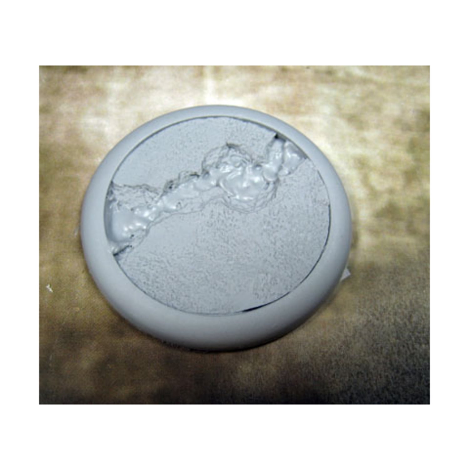 Secret Weapon Miniatures 50mm Round Lip Base #3 - Lava Flow New ...