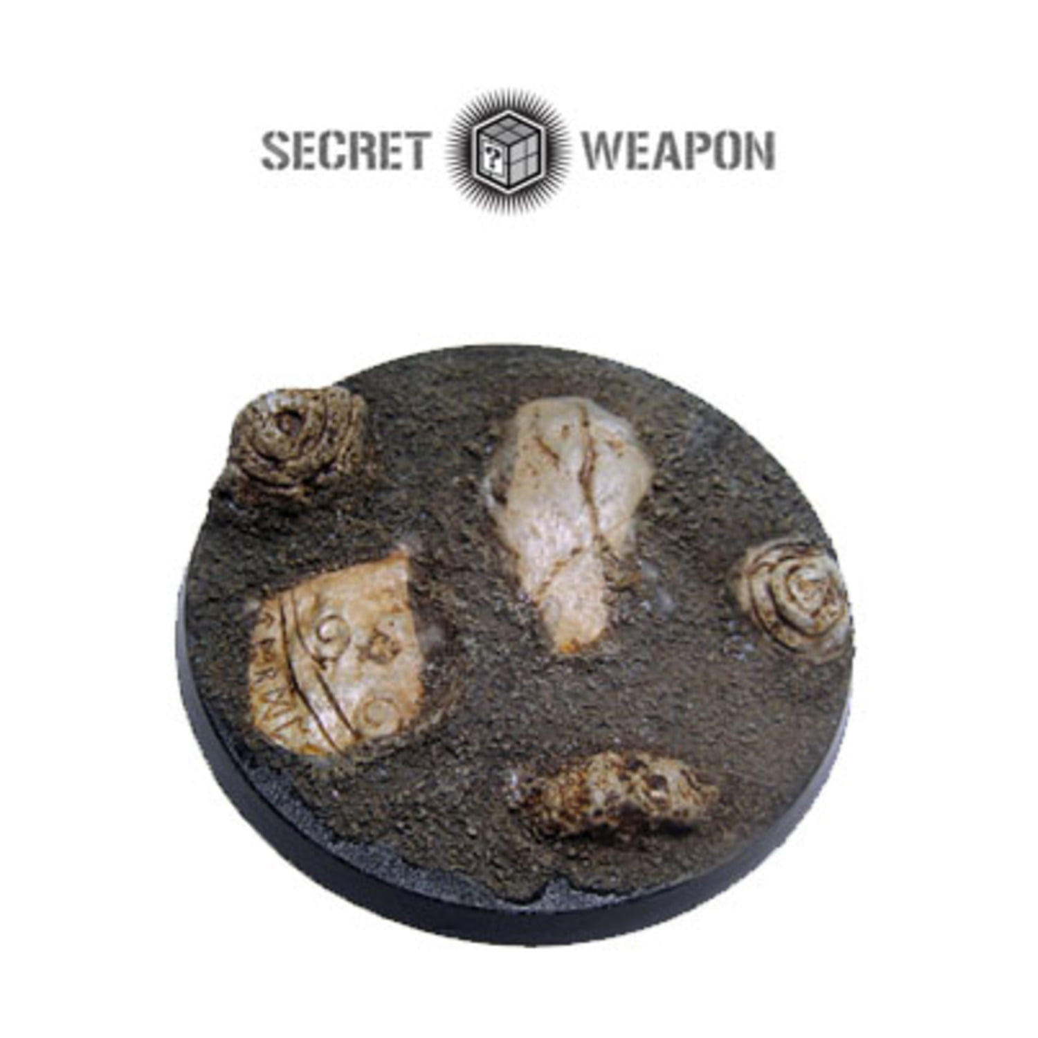 Secret Weapon Miniatures 60mm Beveled Base #1 - Runic Mountain New ...