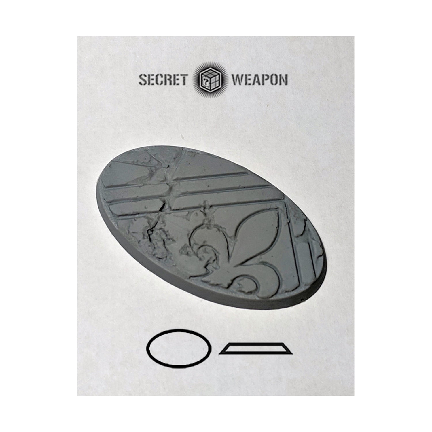 Secret Weapon Miniatures 65x30mm Beveled Base - Silent Halls New ...
