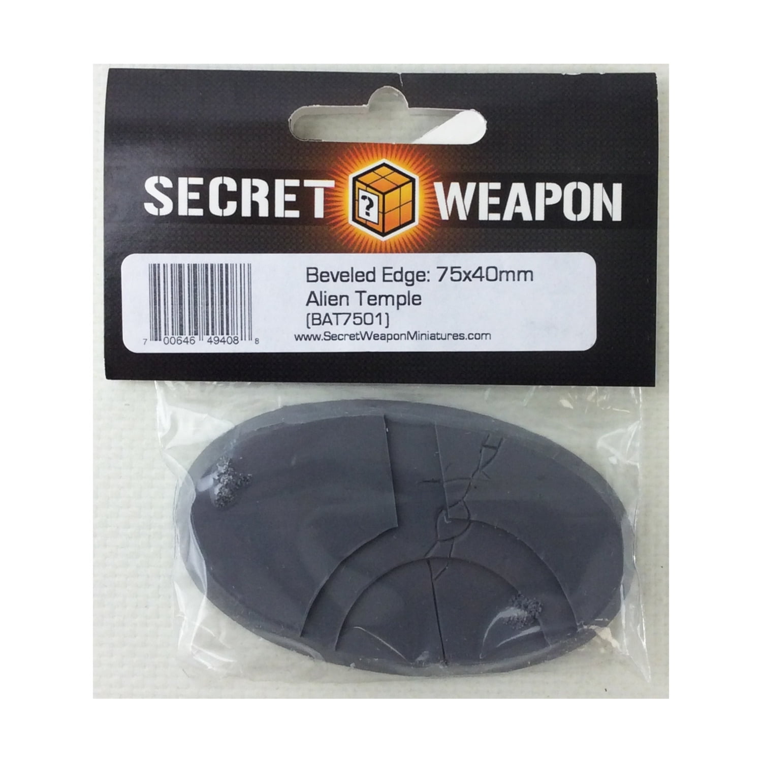 Secret Weapon Miniatures 75x40mm Beveled Base - Alien Temple New ...