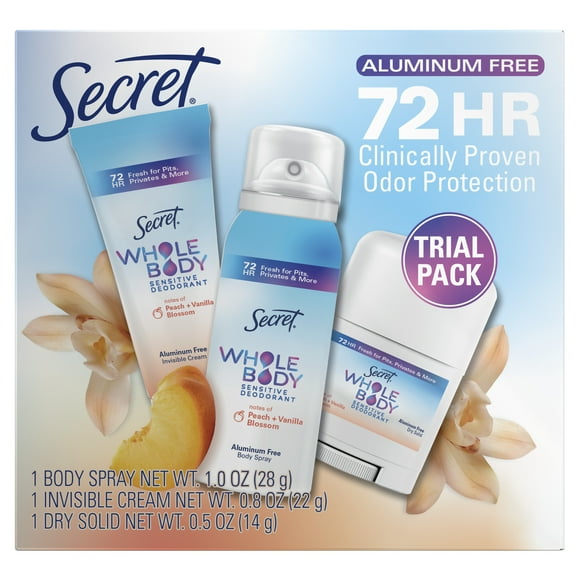 Secret All Deodorants in Bath & Body - Walmart.com