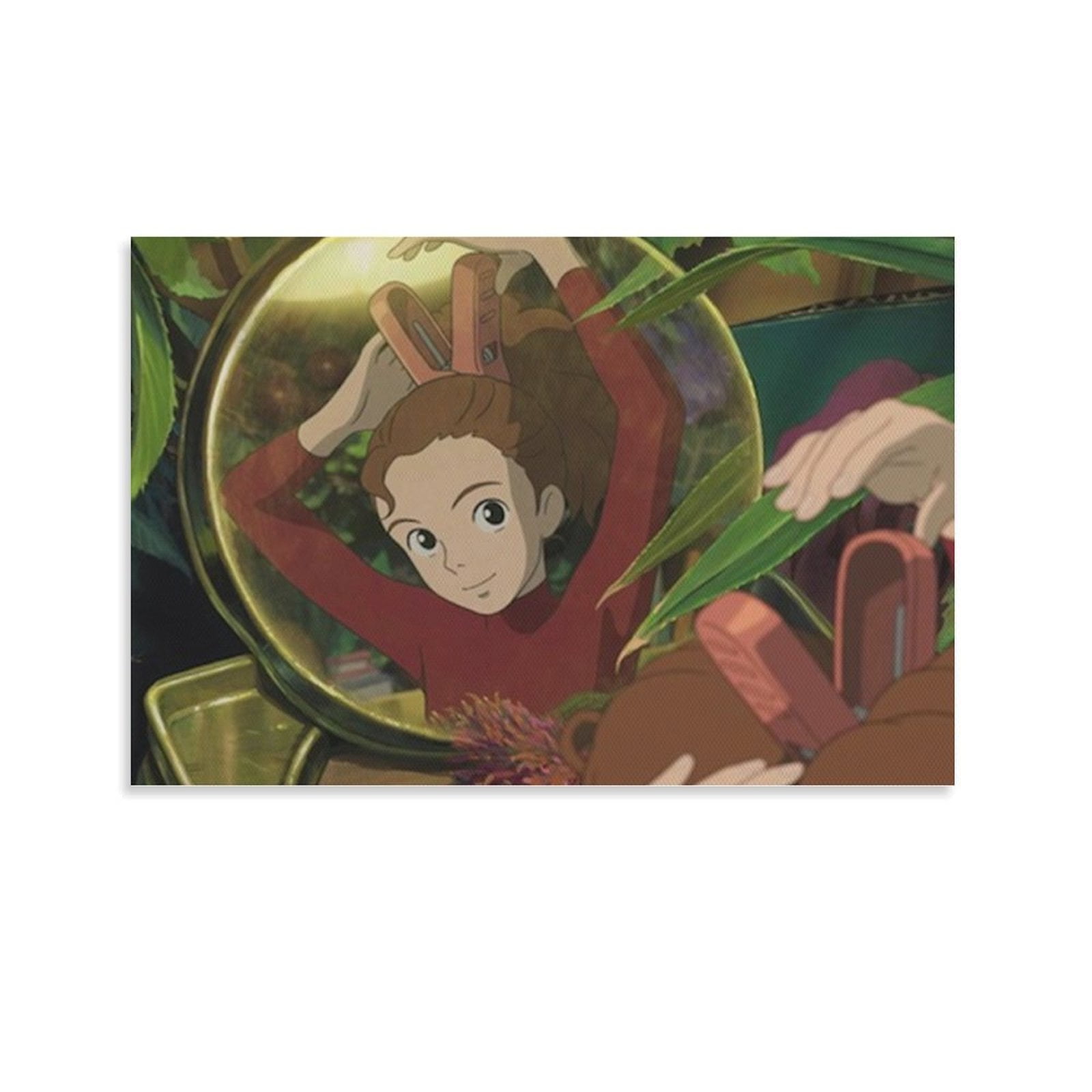 The Secret World of Arrietty Anime Girl Japanese Poster Canvas Wall Art ...