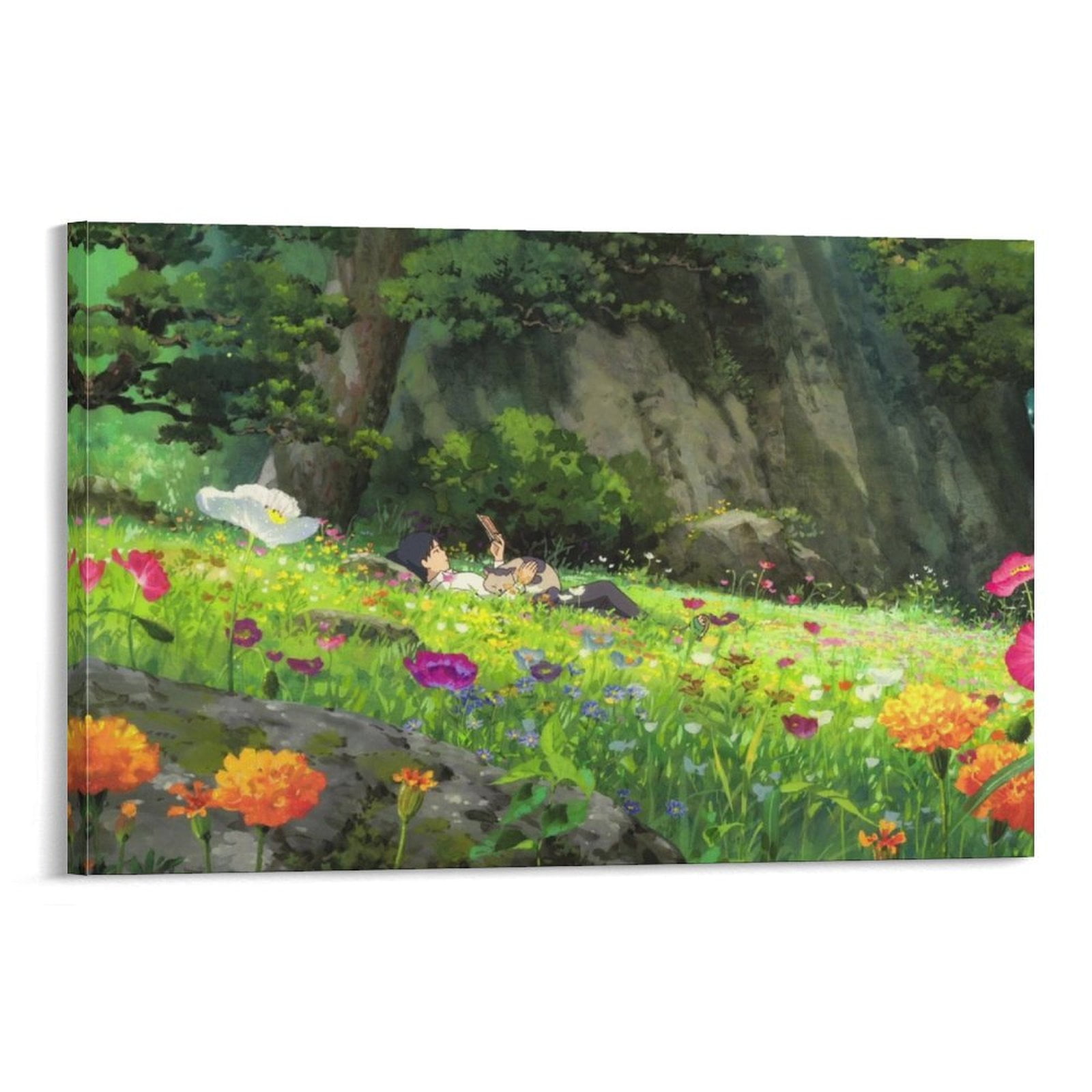 The Secret World of Arrietty Anime Movie Poster Painting On Canvas Wall ...