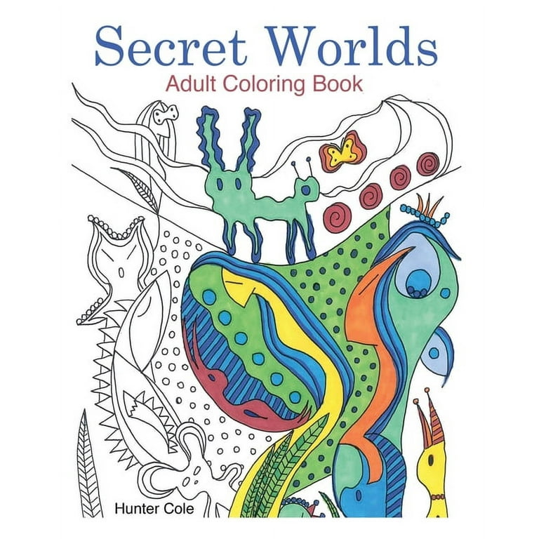 color art adult coloring book