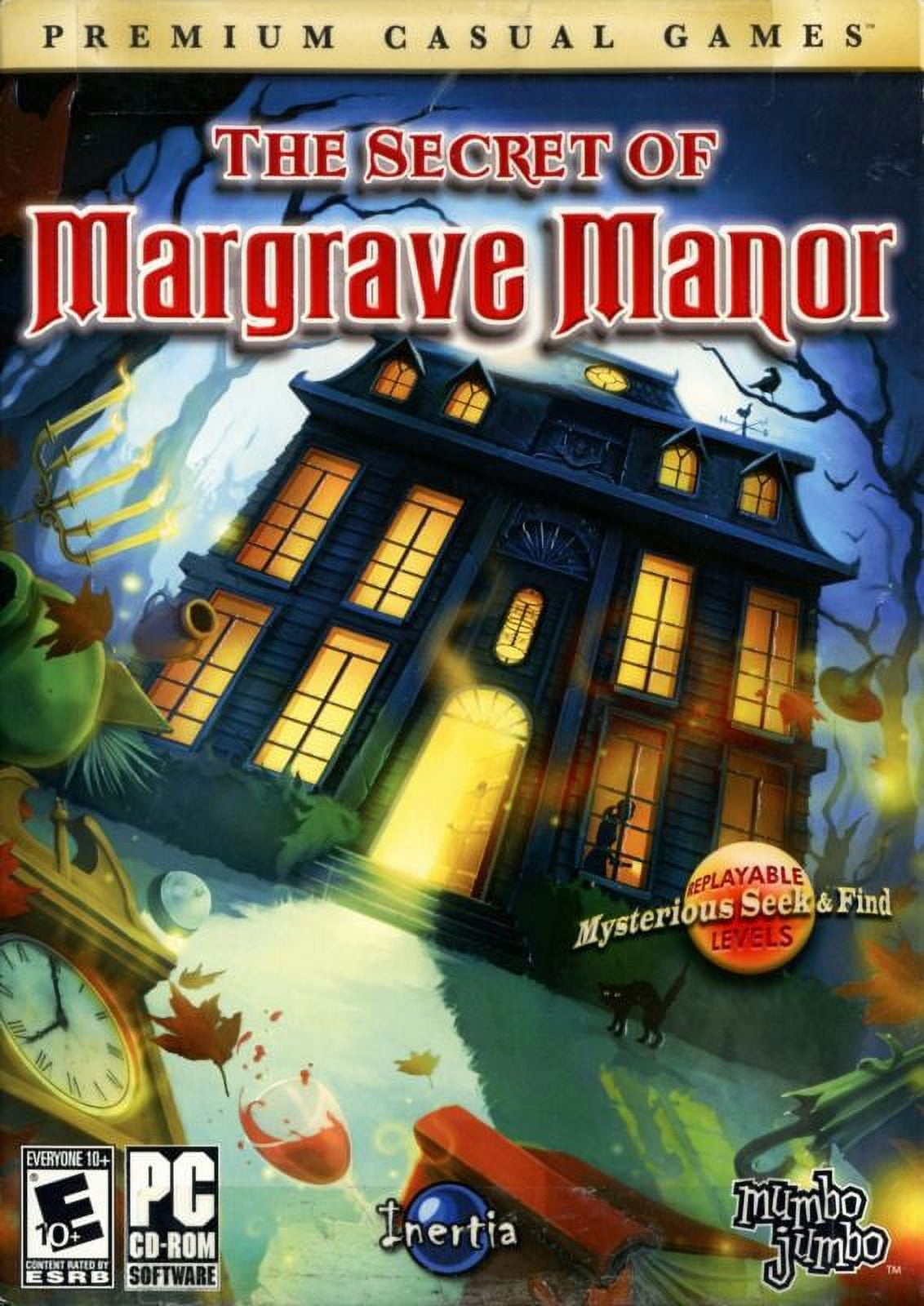 Secret of Margrave Manor Mystery Computer CD Game for Windows - Replay ...