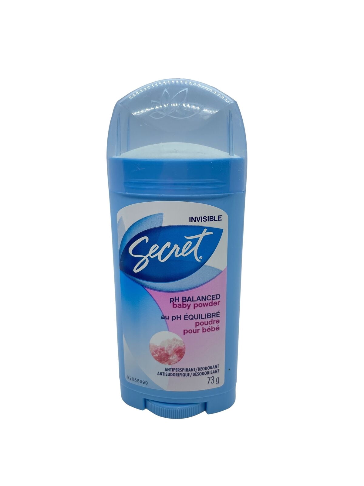 Secret pH Balanced, Baby Powder, Solid Antiperspirant, ENG/FRE 73g ...