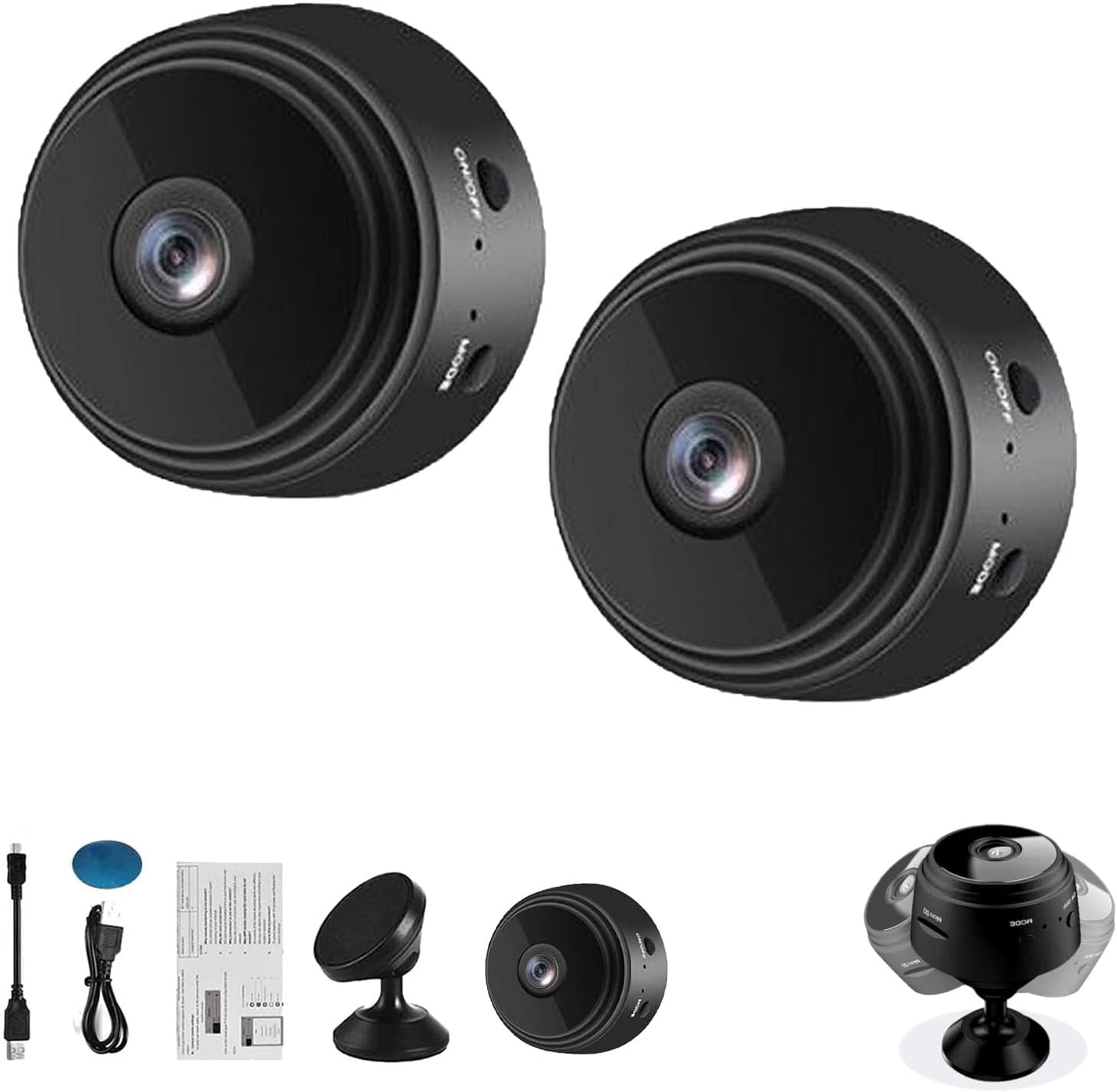 SecretScope Camera, Secret Scope Magnetic Mini Security Camera ...