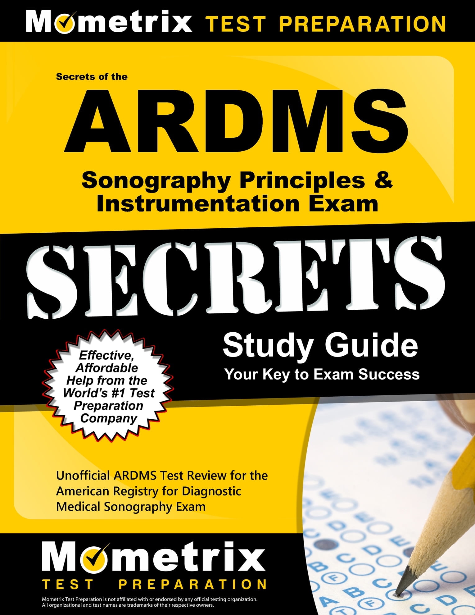 Secrets of the ARDMS Sonography Principles & Instrumentation Exam Study ...