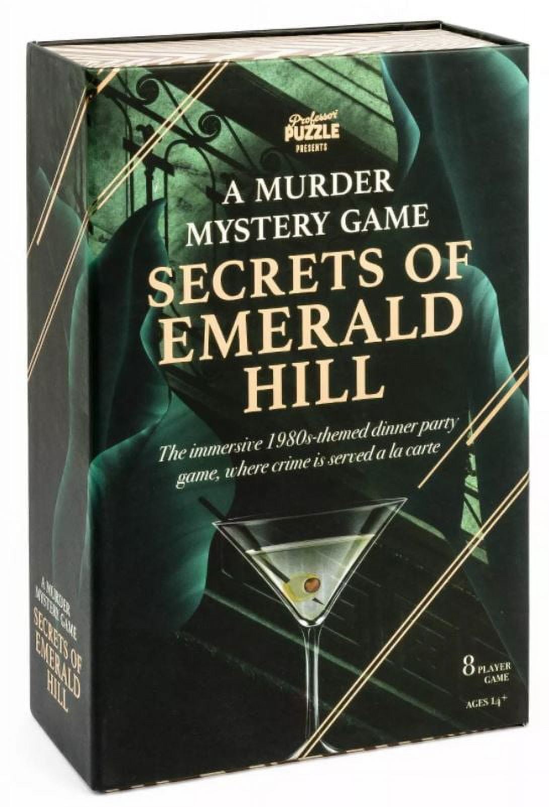 Professor Puzzle Secrets of Emerald Hill Mystery Board Game, 1980s ...