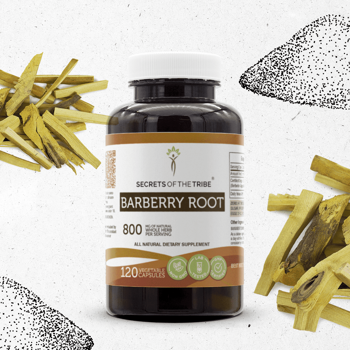 Secrets Of The Tribe Barberry Root Capsules Dietary Supplement, Natural ...