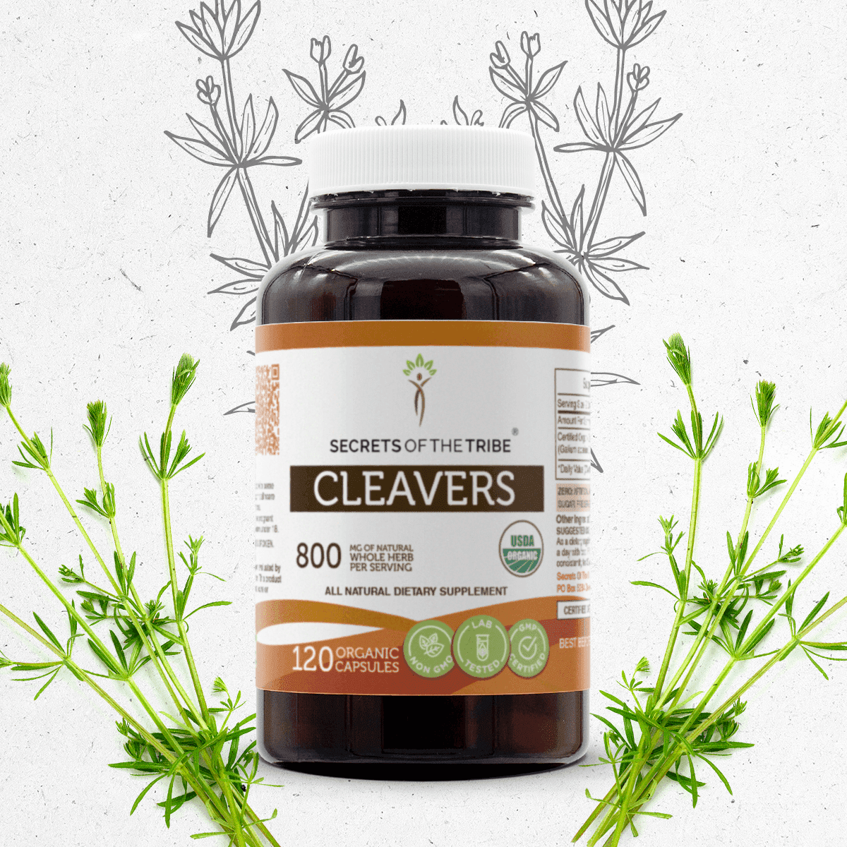 Secrets Of The Tribe Cleavers Organic Capsules Dietary Supplement ...