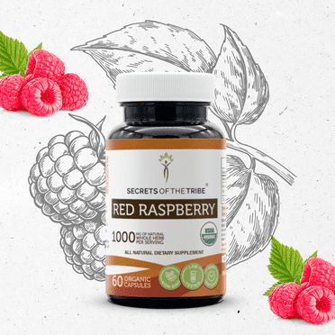 Nature's Way Red Raspberry Leaves 100 Capsules - Walmart.com