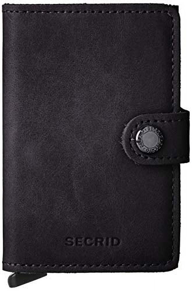 Secrid Unisex Adult Modern Black Vintage RFID Protected High Quality ...