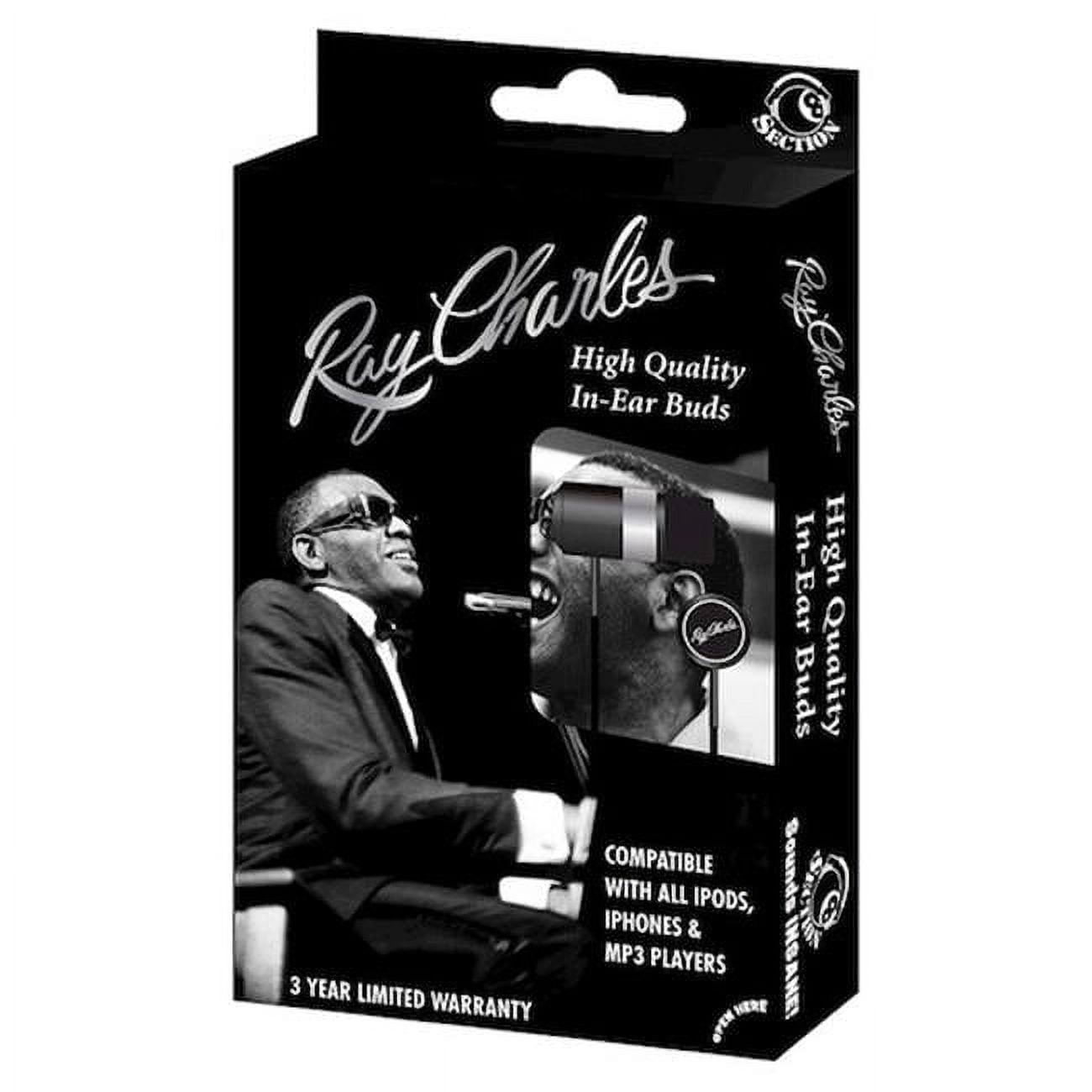 Section 8 RBW6489 Ray Charles In-Ear Buds Window Box - Walmart.com