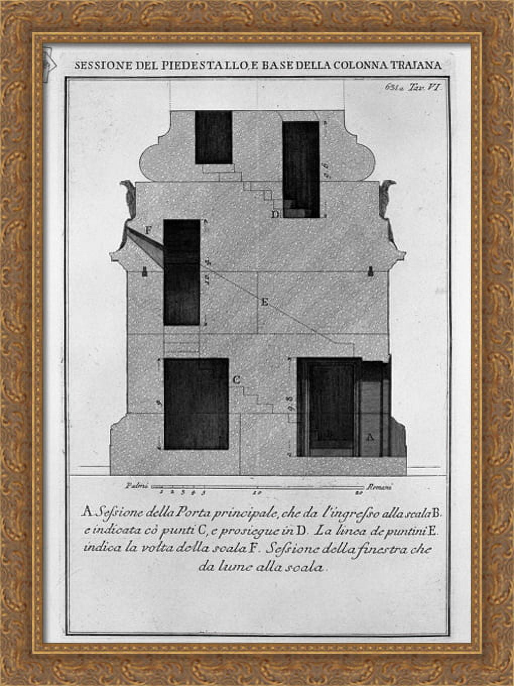 Section as above, the main door and window 28x38 Large Gold Ornate Wood ...