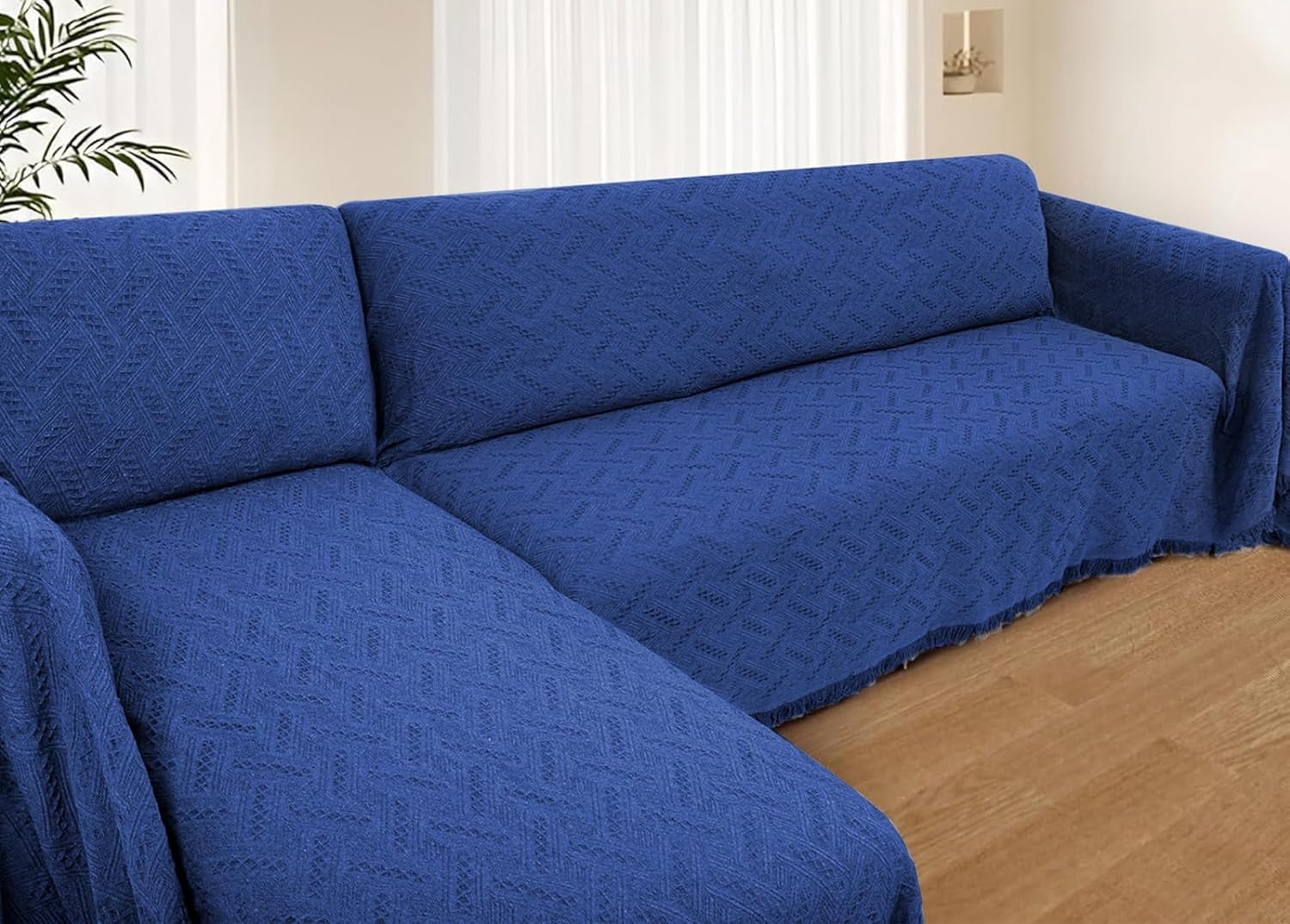 Sectional Couch Covers for Sectional Sofa L Shaped Sofa Cover Blanket 2 ...