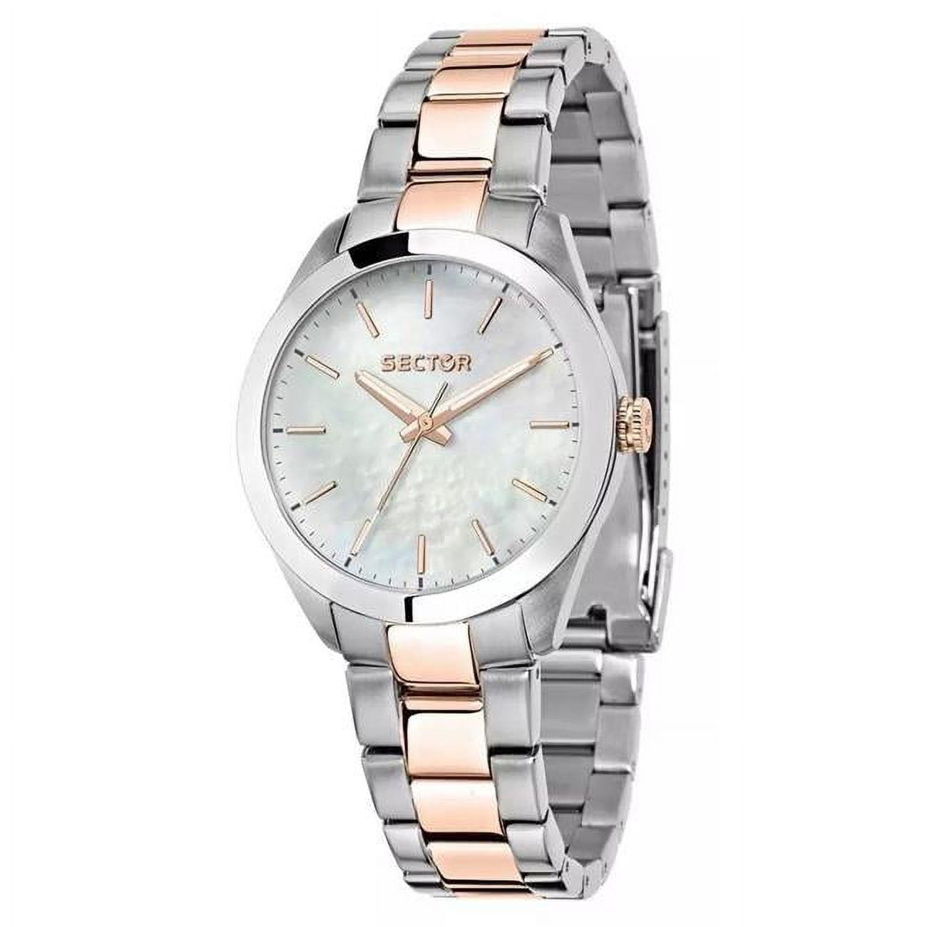 Sector 220 Just Time Two Tone Stainless Steel Mother Of Pearl Dial ...