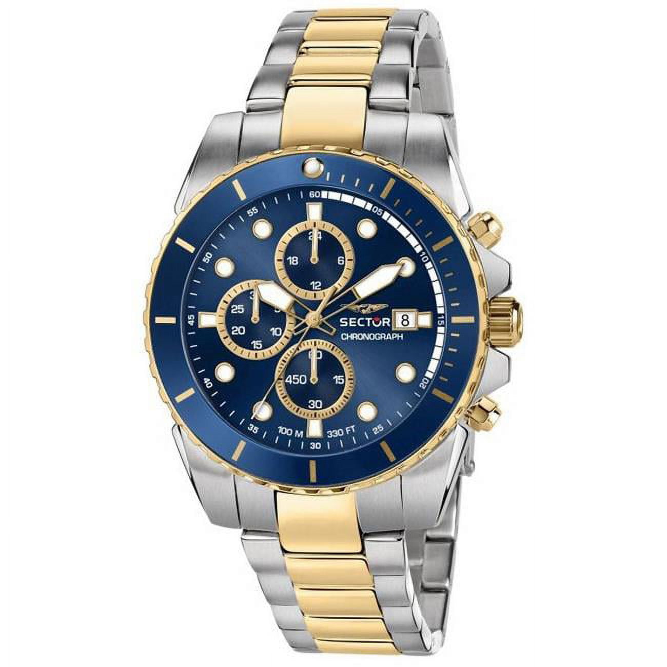 WATCH SECTOR STAINLESS STEEL BLUE GOLDEN MEN R3273776001 - Walmart.com