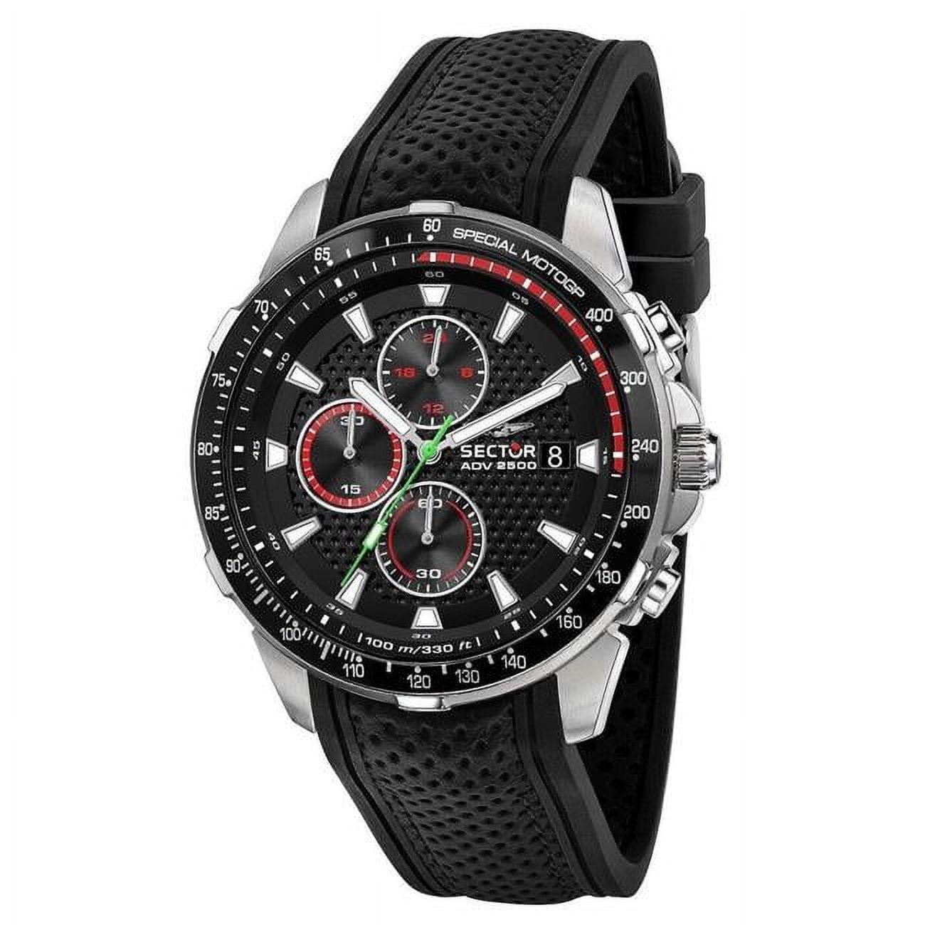 Sector ADV2500 Special MotoGP Chronograph Black Dial Quartz 100M Mens ...