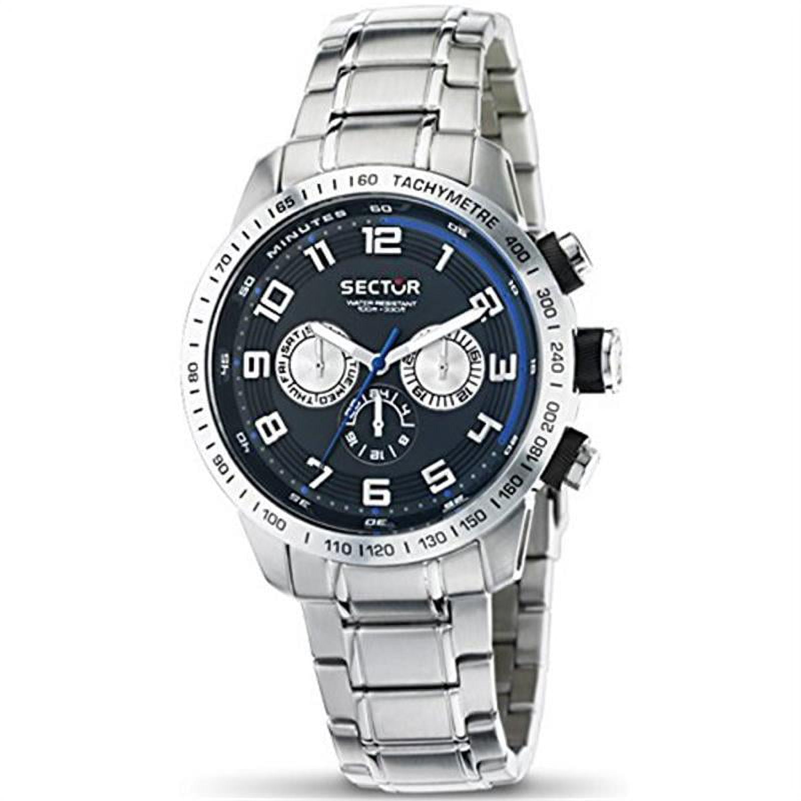 Sector Men's R3253575002 Racing Analog Stainless Steel Watch with ...