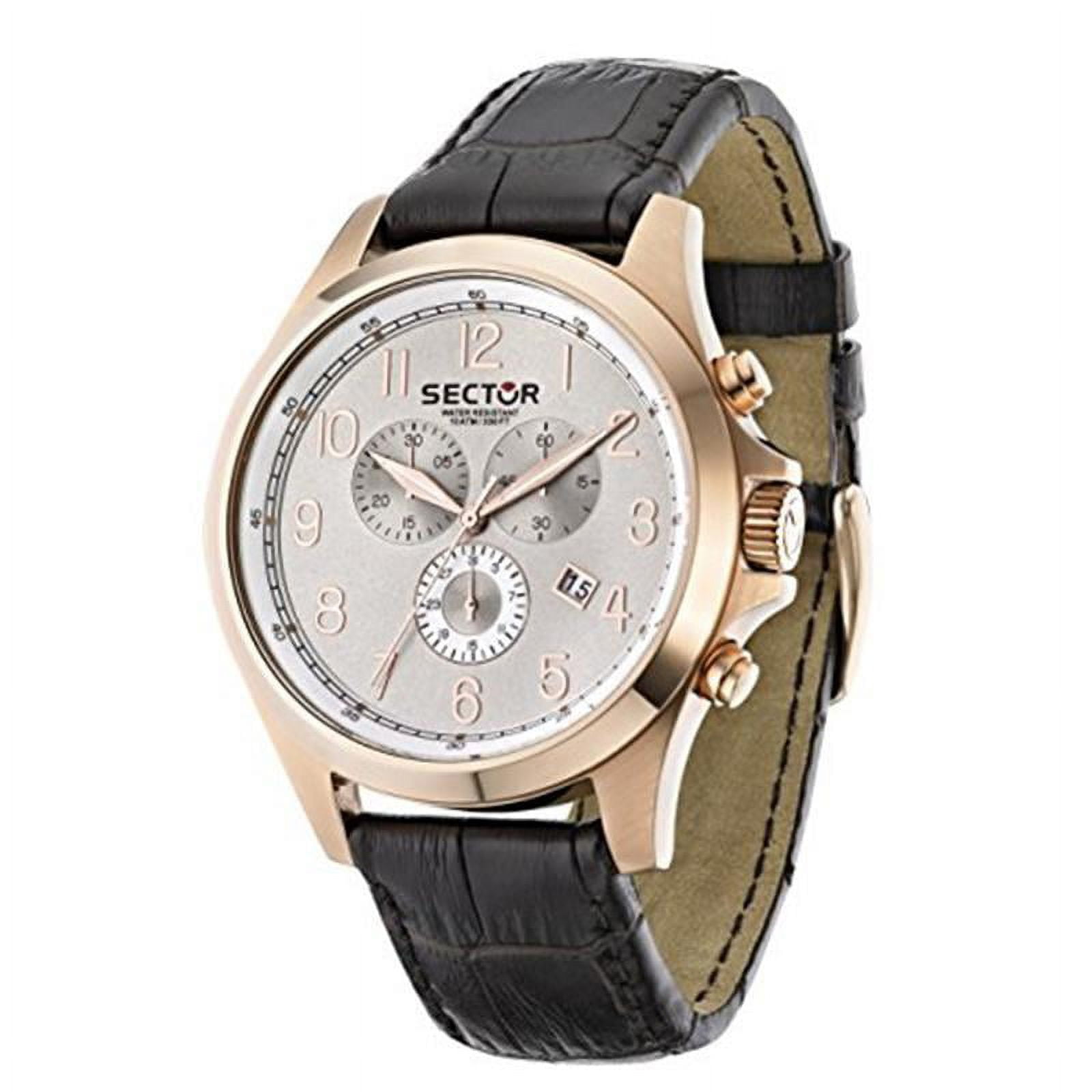 Sector Men's R3271690001 Contemporary 290 Analog Display Quartz Brown ...