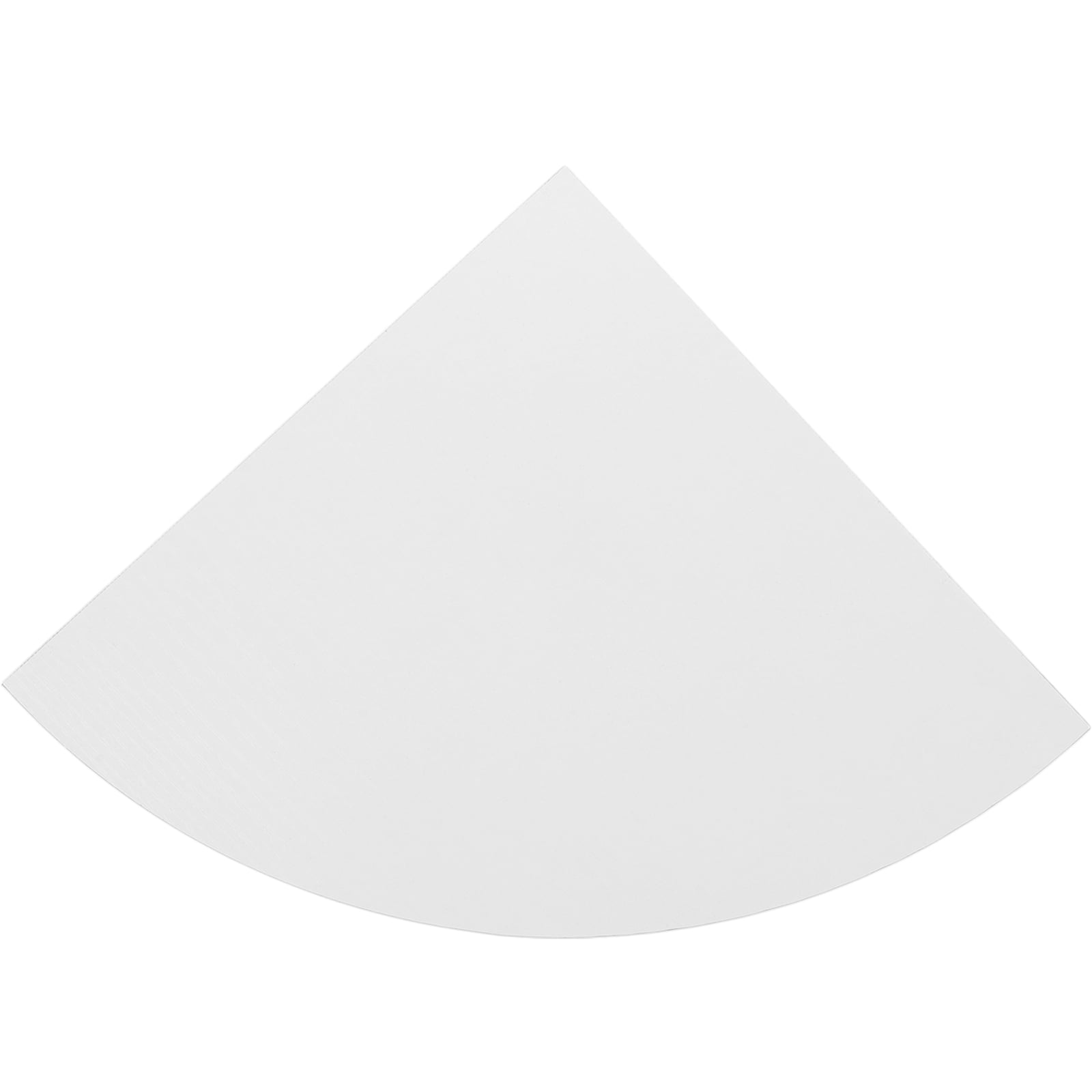 TABLZONE White Artificial Board Wall-Mounted Corner Shelf for Storage ...