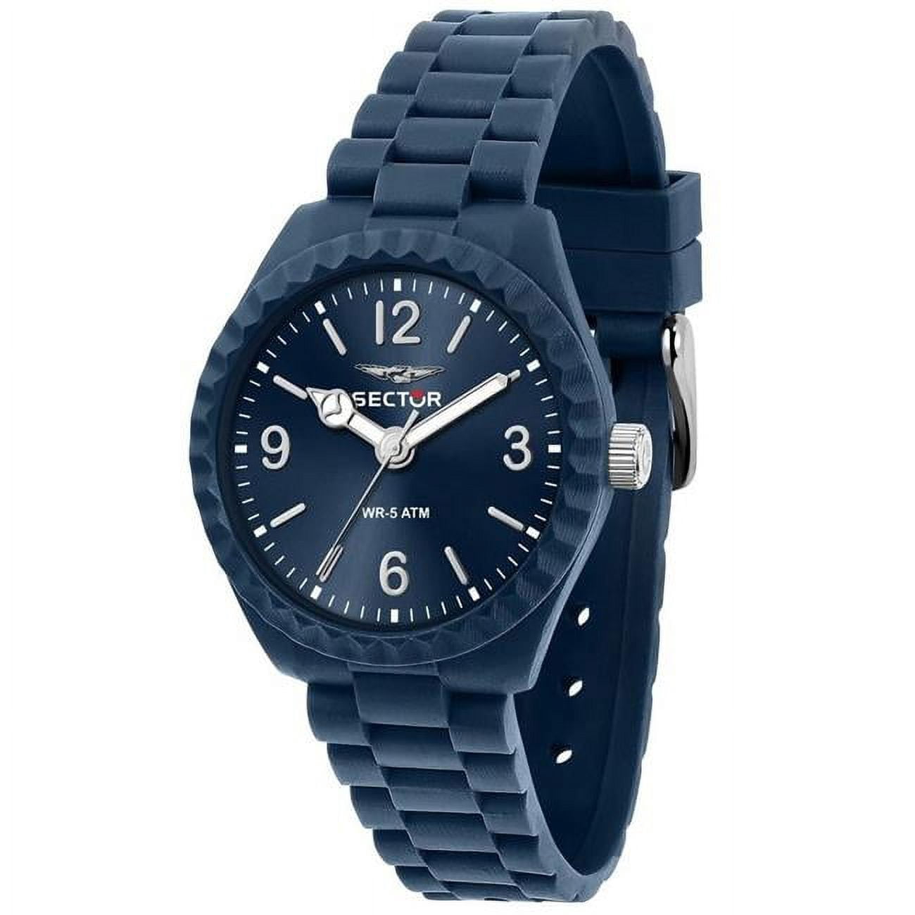 Sector R3251549007- Diver Just Time Plastic Strap Blue Dial Quartz Mens ...