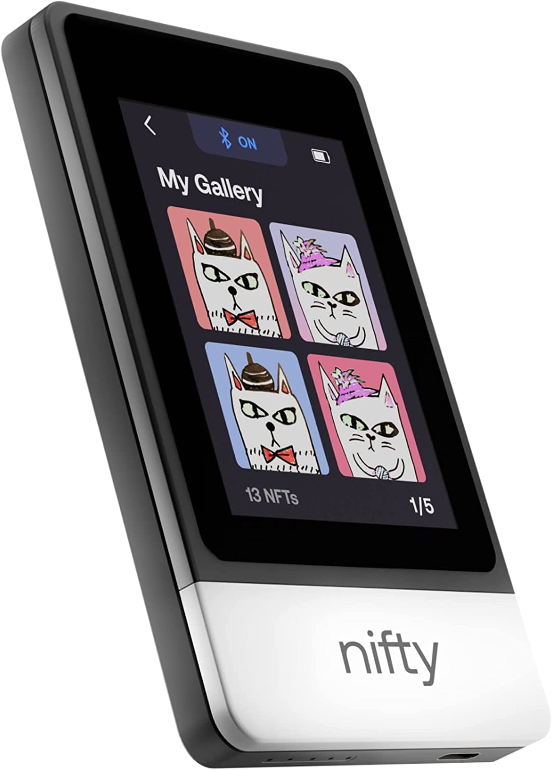 SecuX Nifty - Dedicated NFT Hardware Wallet - Bluetooth - Your ...