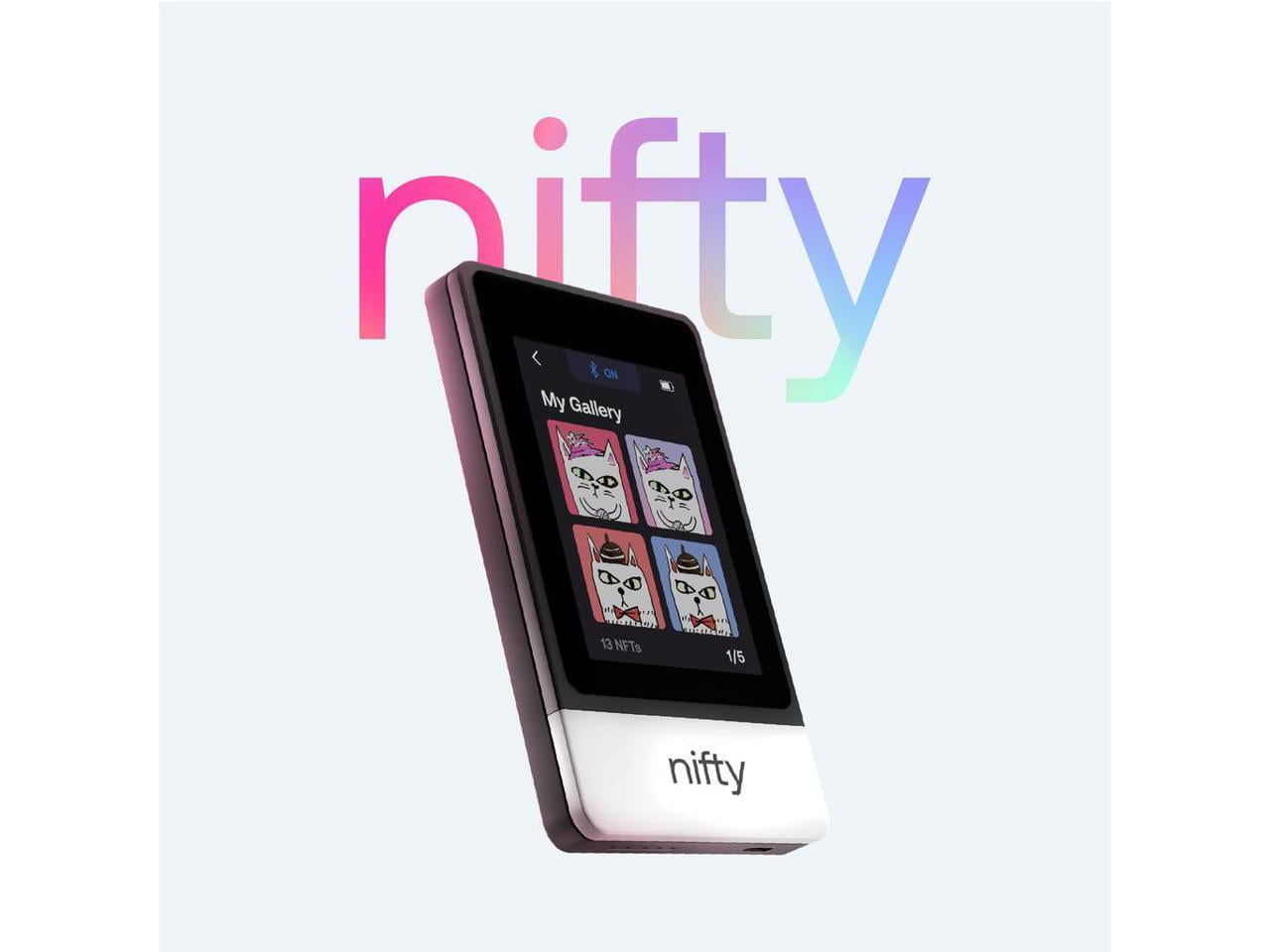 SecuX Nifty - Dedicated NFT Hardware Wallet - Bluetooth - Your ...