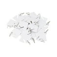 SecurIT Replacement Slotted Key Cabinet Tags, 1 5/8 x 1 1/2, White, 20 ...