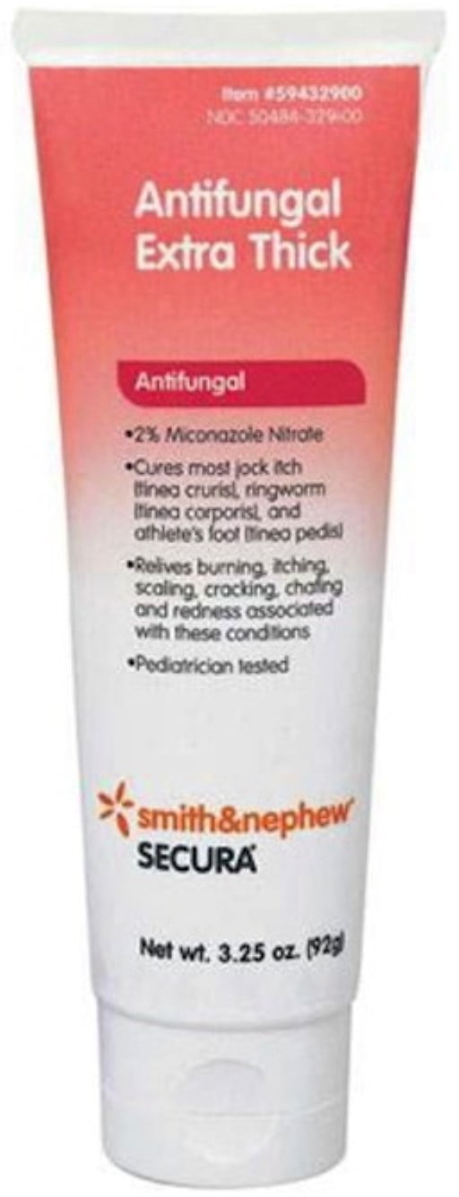 Secura Anti-Fungal (Extra Thick) Cream [59432900] 3.25 oz - Walmart.com